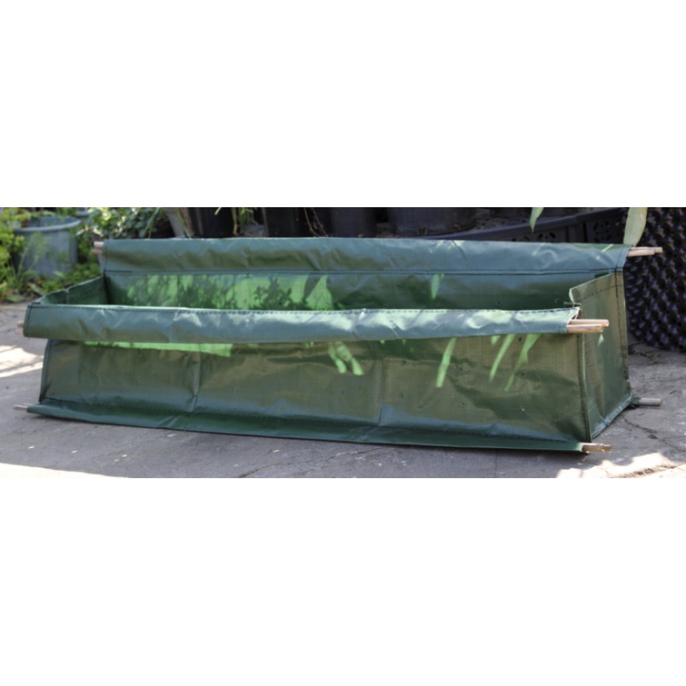 Pop-up Mini Portable Garden Bed/Hedge Bag Combo (Plants Not Included)